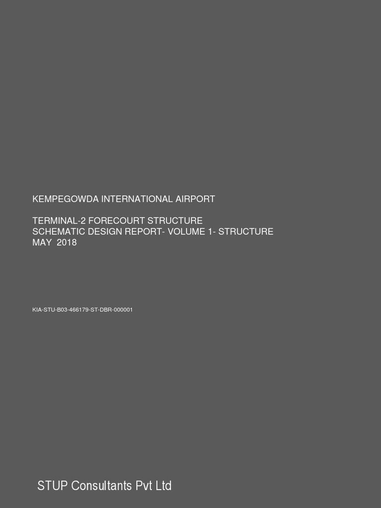 Bial T-2 Forecourt DBR | PDF | Deep Foundation | Concrete