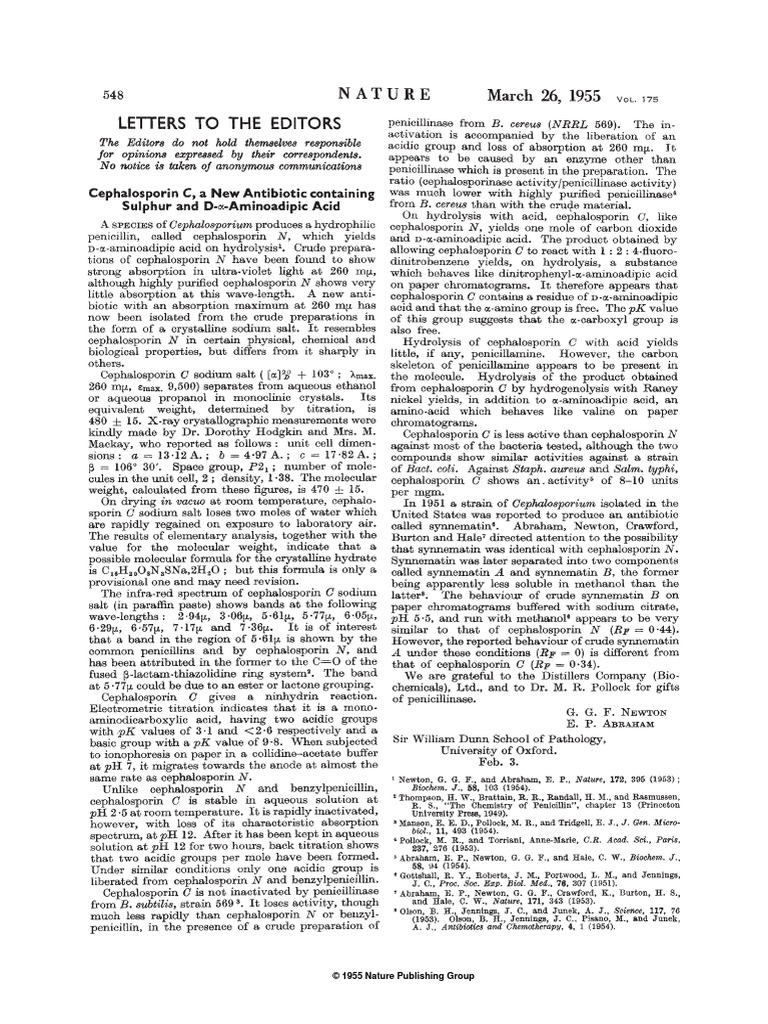 © 1955 Nature Publishing Group | PDF