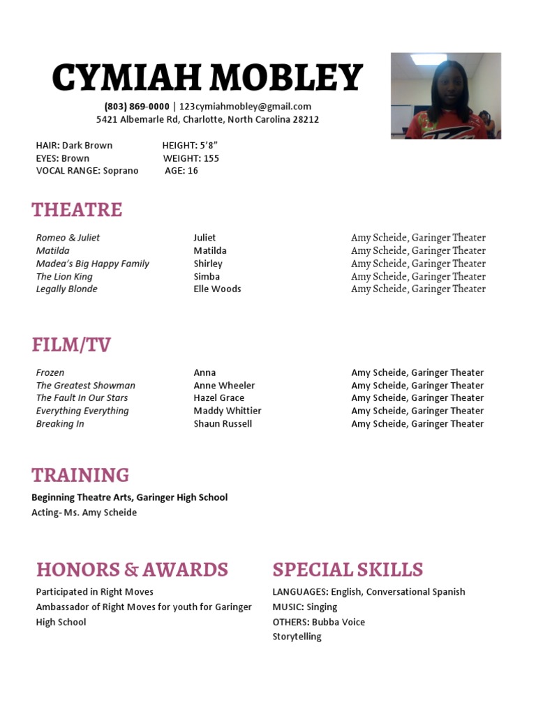 3a Cymiah Mobley Resume | PDF