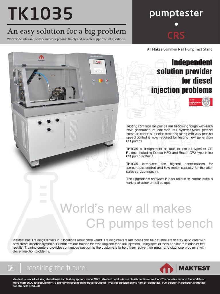 TK1035 en | PDF | Fuel Injection | Diesel Engine