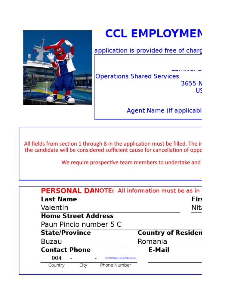 CCL Employment Application | PDF | Justice | Crime & Violence