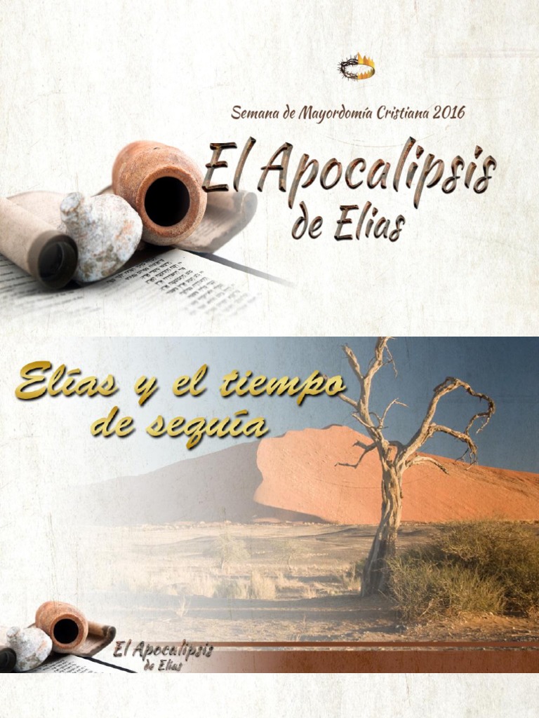 3-Elias y El Tiempo de Sequia | PDF | Elijah | Jesús