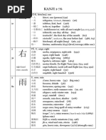 Comprehensive Kanji Chart PDF | PDF