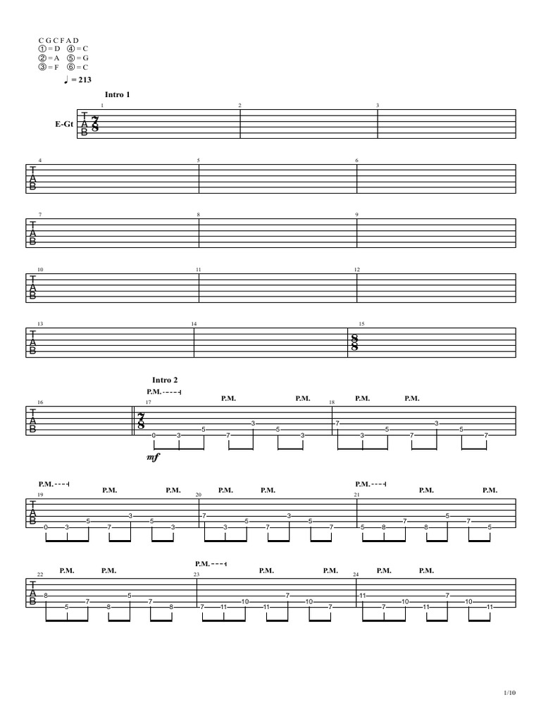 Marigold Tabs and Time Signatures | PDF | Songs