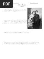 Antigone Journal Topics Guide | PDF
