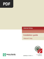 Villaboard Lining Installation Guide | PDF | Wall | Framing (Construction)