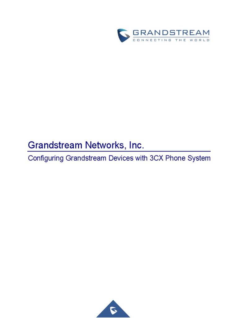 3cx Configuration Guide | PDF | Session Initiation Protocol | Ip Address