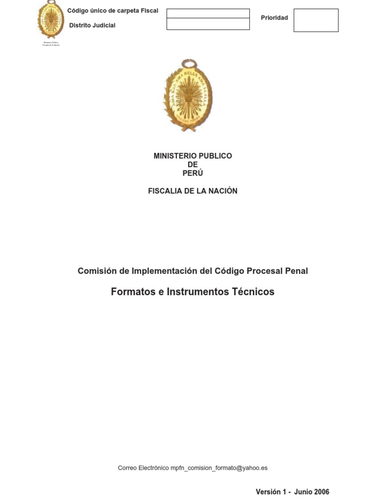 873 Formatos NCPP PDF | PDF | Gobierno | Justicia