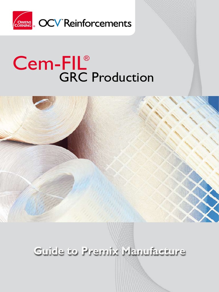 Cemfil Premixguide WW 12 2008 Rev1 | PDF | Casting (Metalworking ...