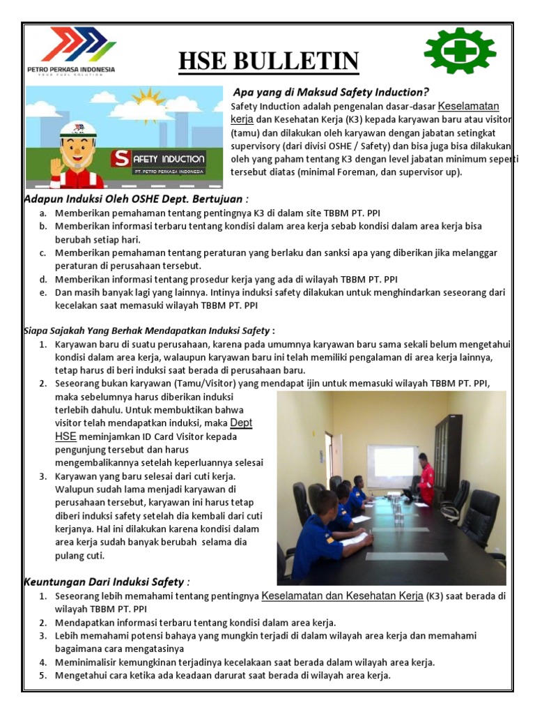 Hse Bulletin Induksi | PDF