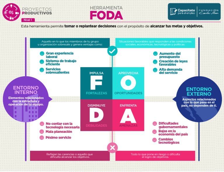 Infografia 5 Foda | PDF | Análisis FODA | Economias