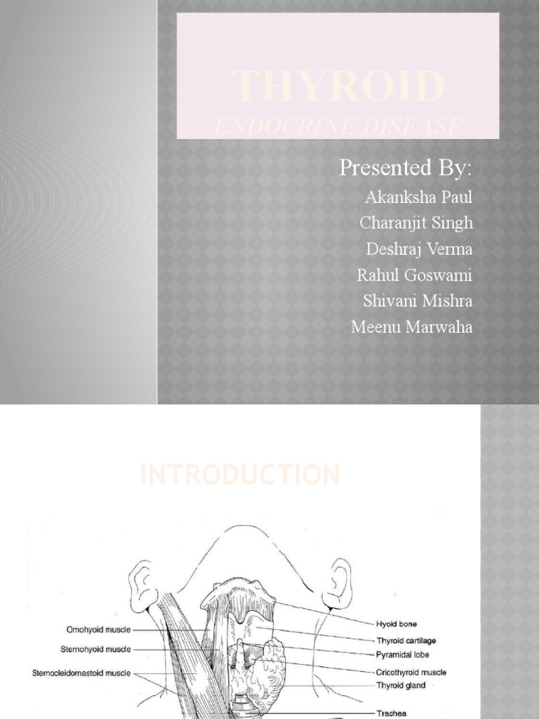 Thyroid: Endocrine Disease | PDF | Thyroid | Hyperthyroidism