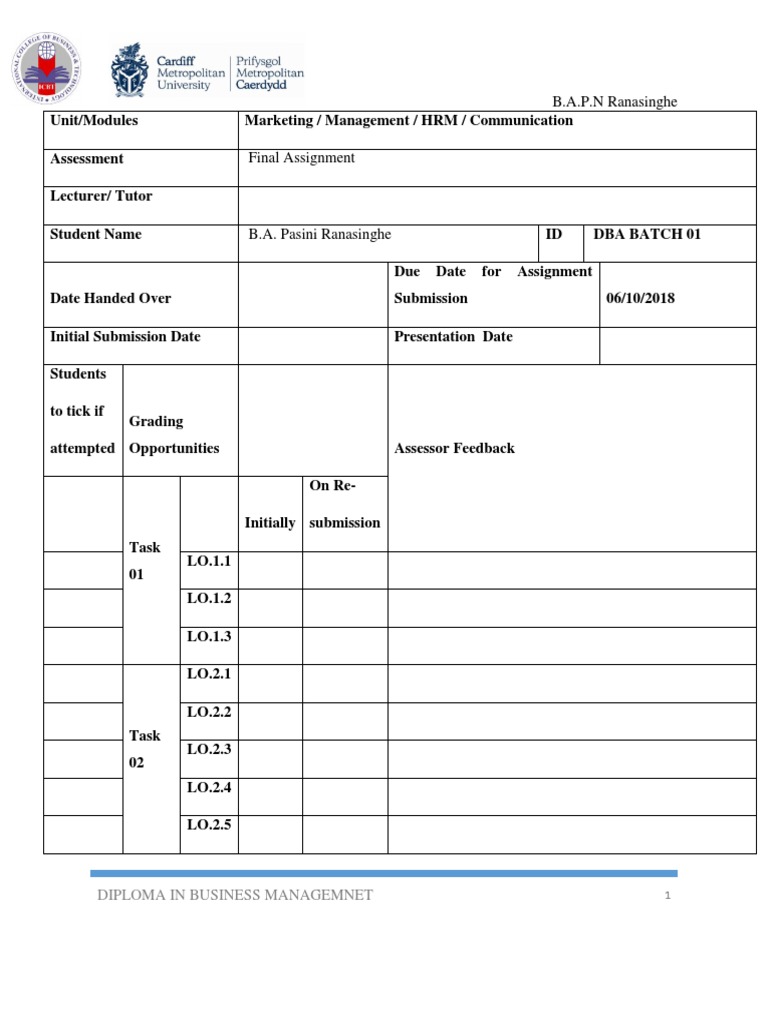 DBM Final | PDF | Nestlé | Marketing
