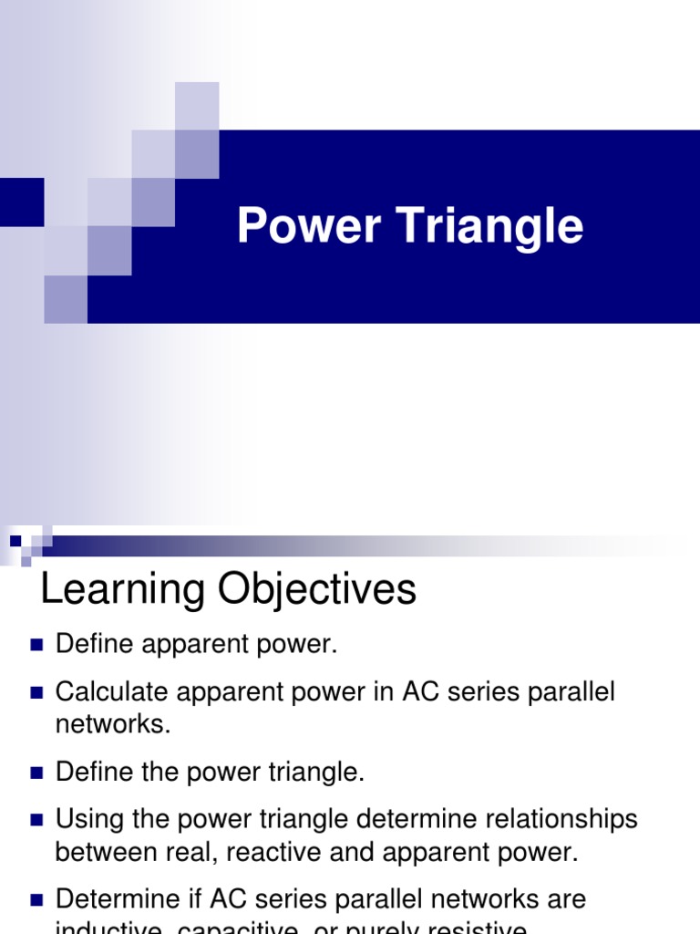 Power Triangle | PDF | Ac Power | Physical Quantities