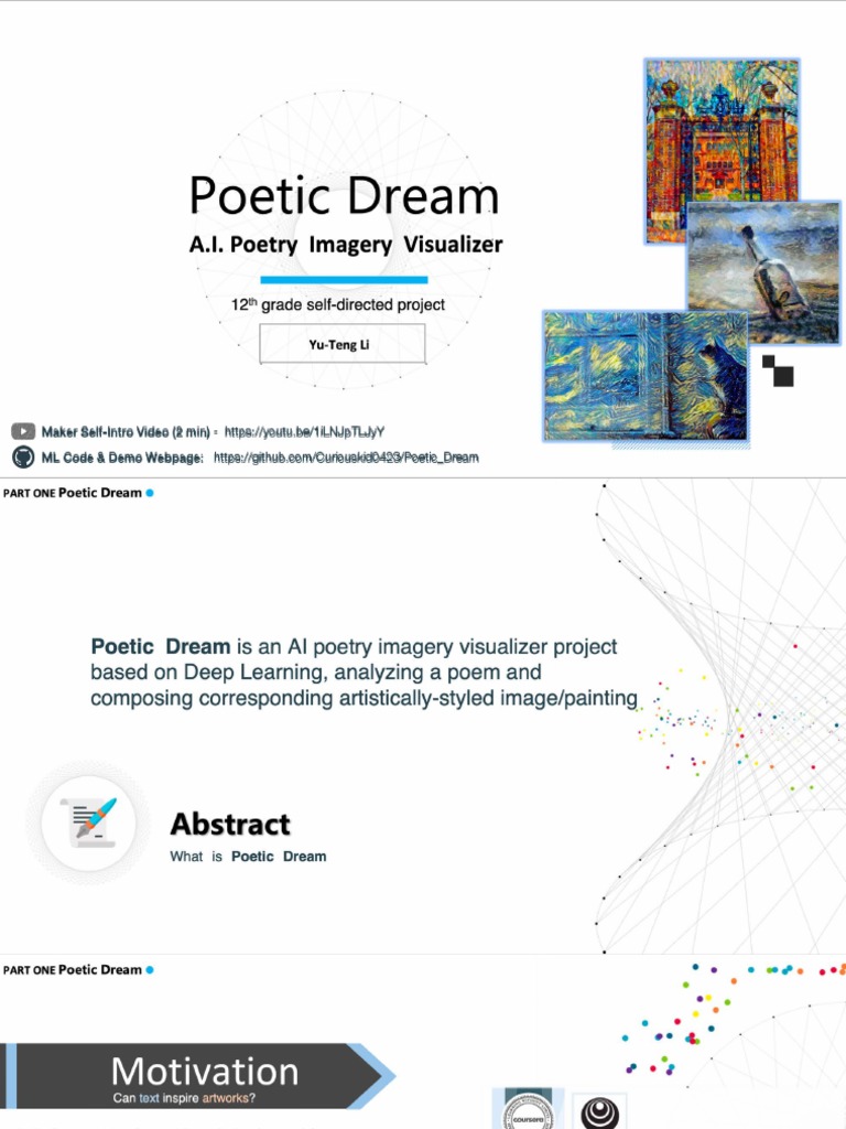 Poetic Dream - Self-Directed AI Project | PDF