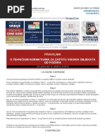 Pravilnik Tehnicka Dokumentacija Sa Prilozima RS 96 2023 | PDF