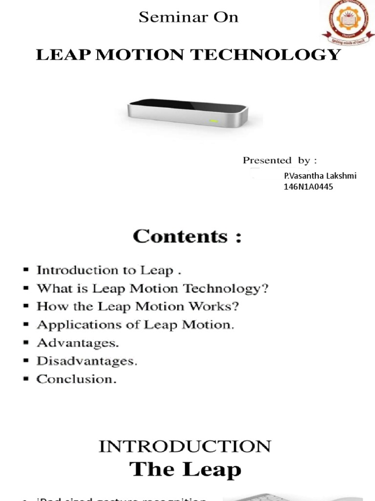 Leap Motion | PDF