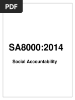 SA8000 Standard 2014 | PDF