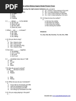 Latihan Soal Direction Kelas 7 | PDF