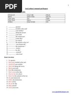 Command and Request Worksheet for Grade 3 | PDF