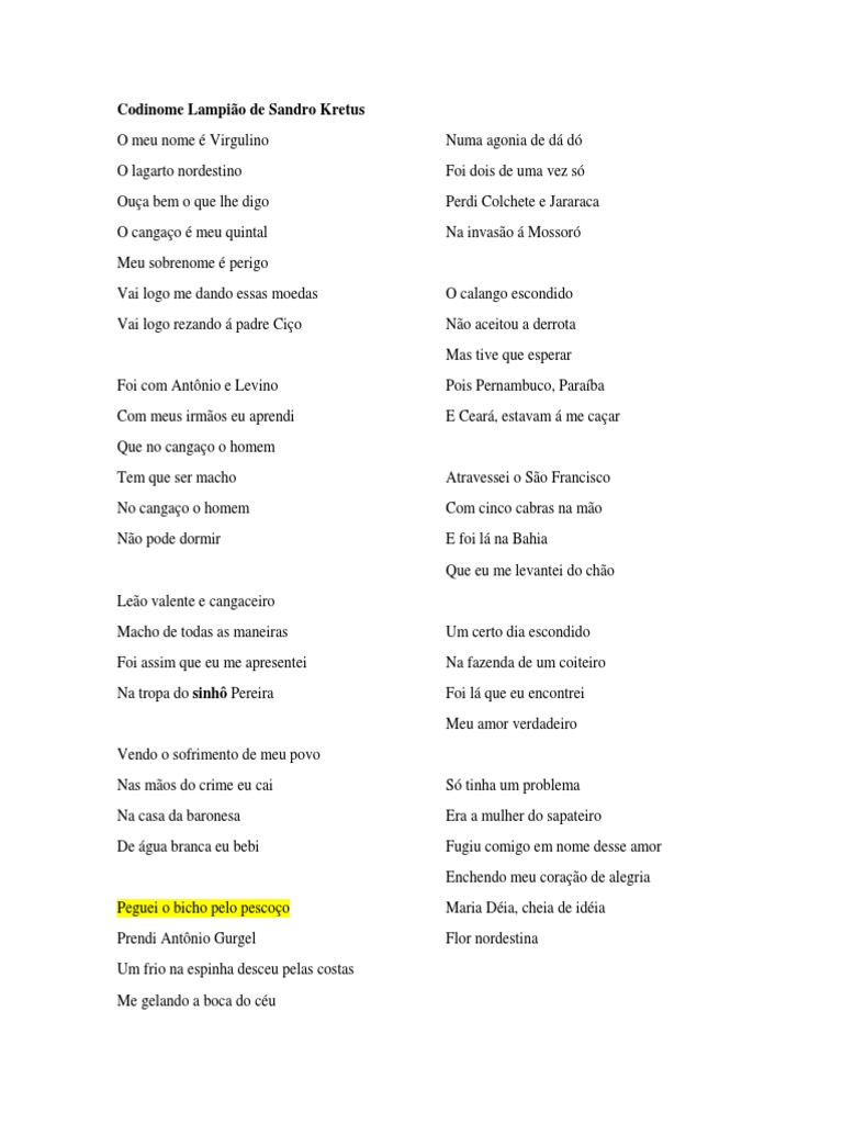 Poemas De Cordel Pdf Escravidão
