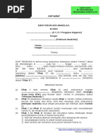 Model Dokumen Swakelola Tipe II | PDF