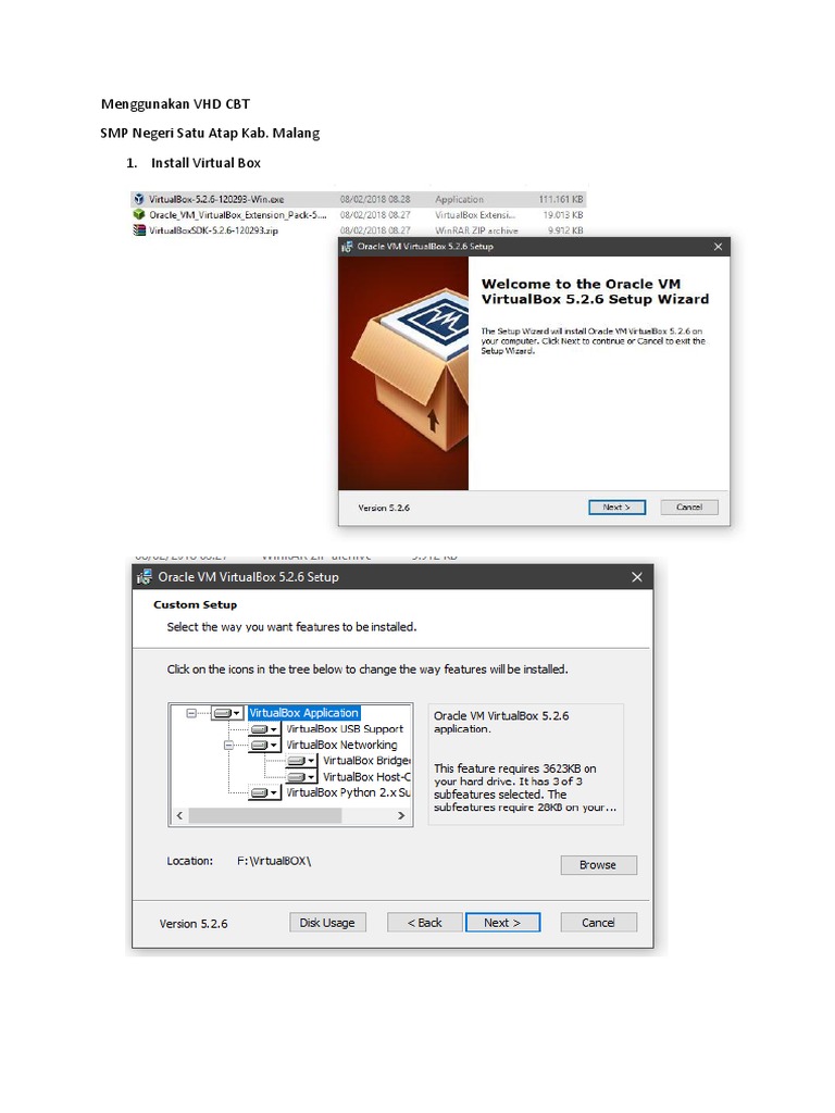 Menggunakan VHD CBT | PDF