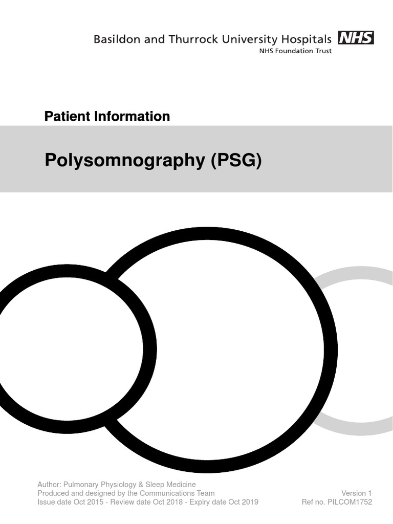 Understanding Polysomnography (PSG): A Comprehensive Guide to the ...