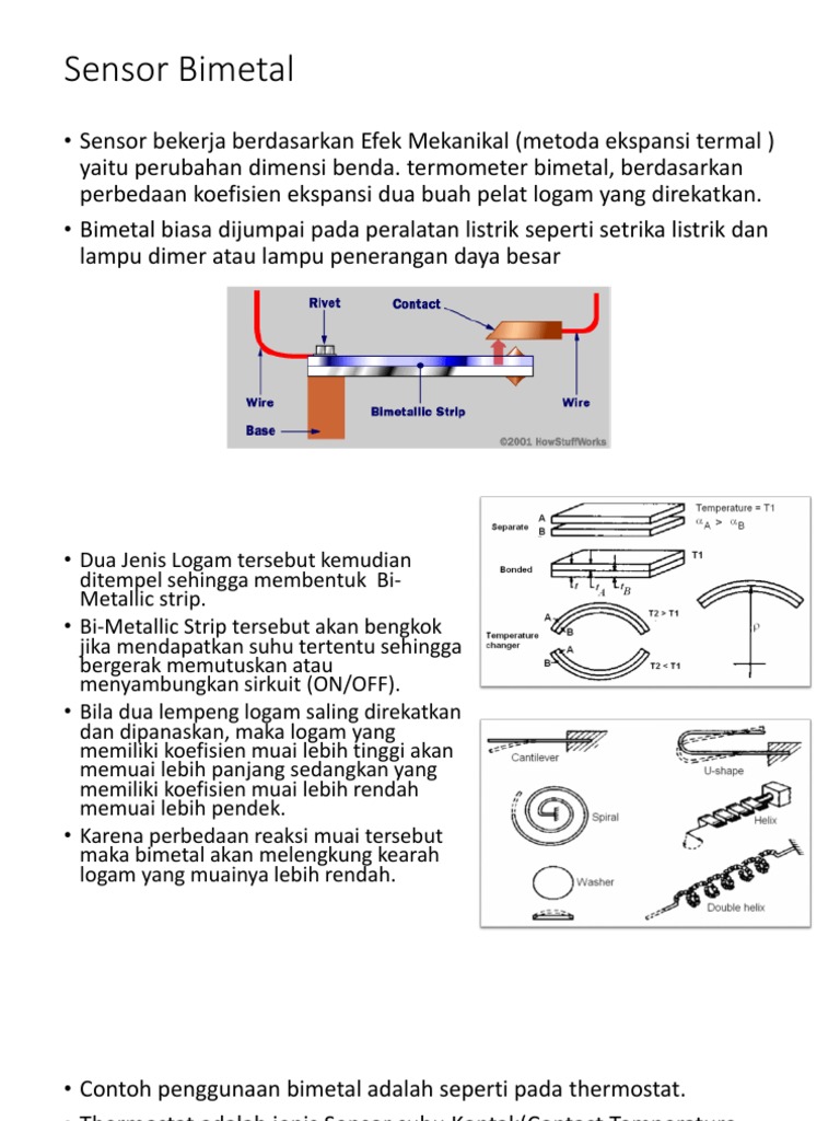 Sensor Bimetal | PDF | Teknologi & Rekayasa