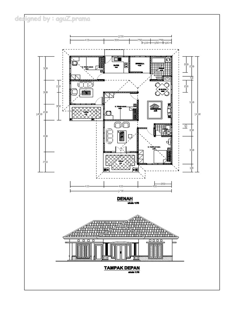 Rumah Iyuk Alternatif 1 | PDF