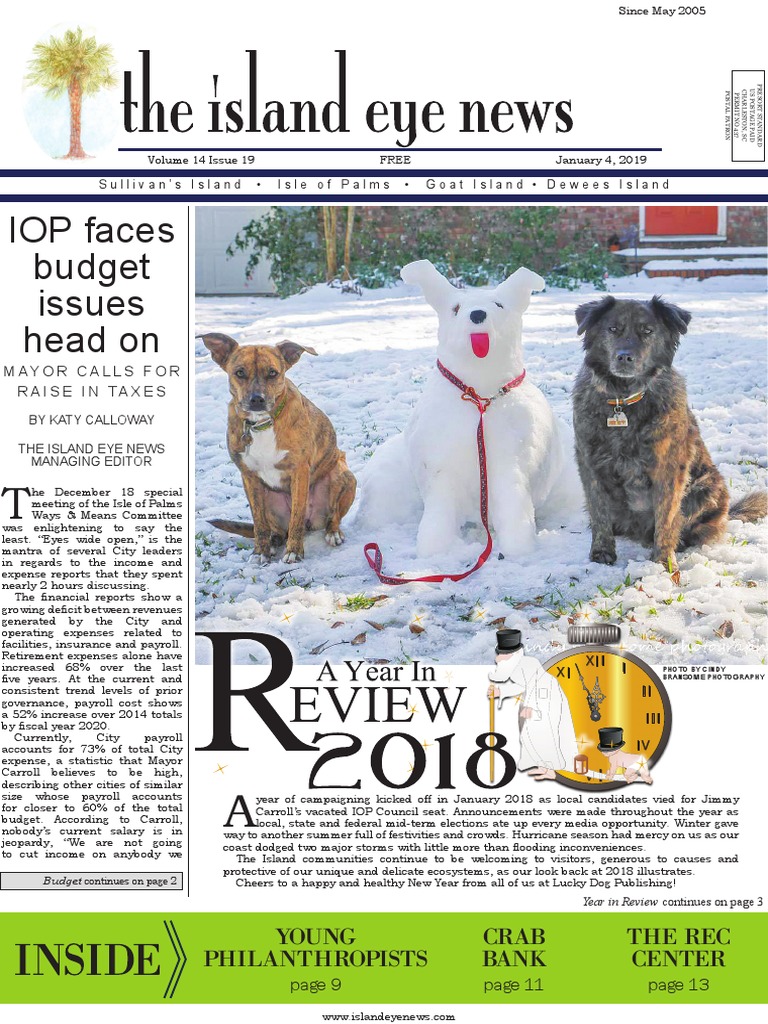 Island Eye News - January 4, 2019 | PDF | Conservation Biology ...