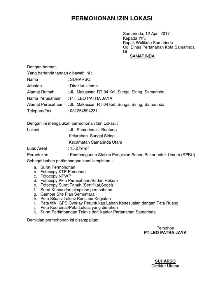 Dokumen - Tips Proposal Pembangunan Spbu Pertamina | PDF