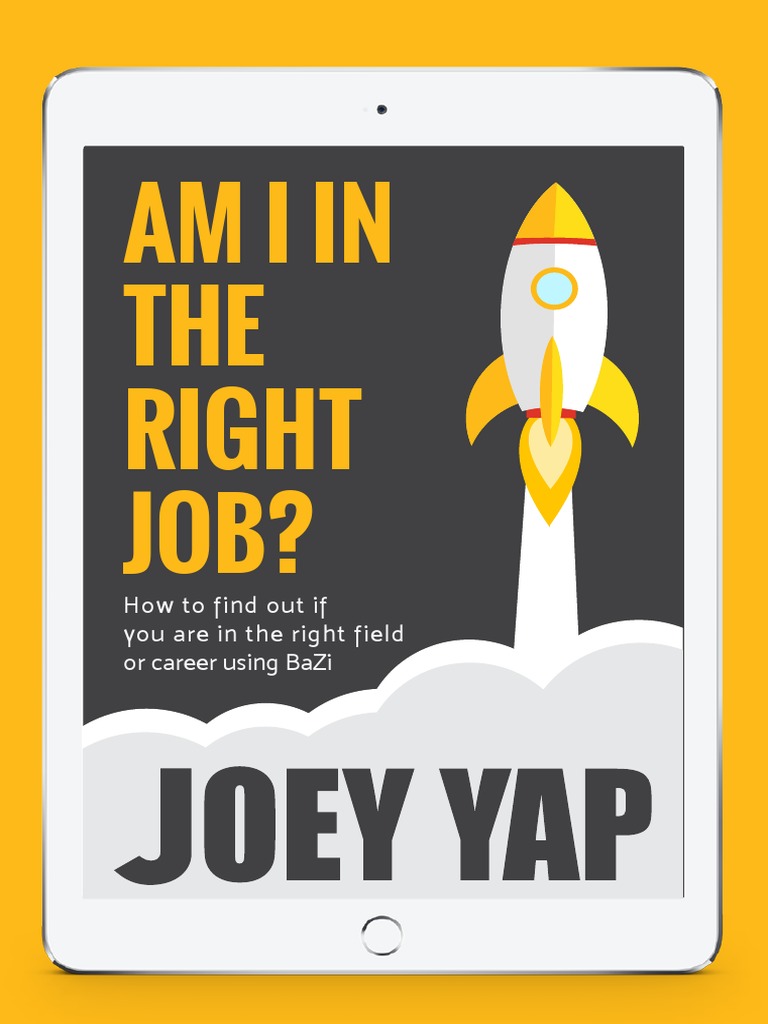 Joey Yap - Am - I - in - The - Right - Job PDF | PDF | Job Security ...