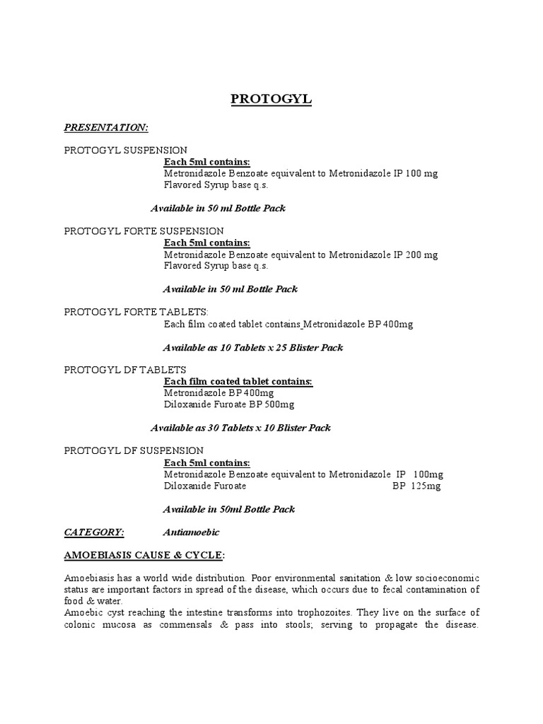 Protogyl PDF | PDF | Medical Specialties | Clinical Medicine