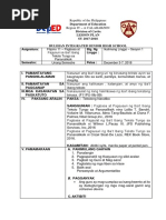 Lesson Plan in PAgbasa at Pagsusuri | PDF