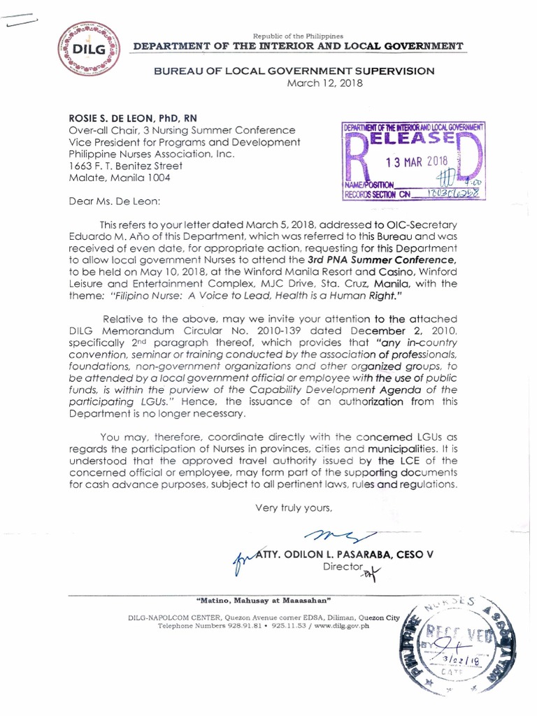 DILG Memorandum Circular | PDF