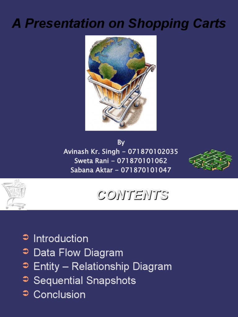 Online Shopping Cart System | PDF | Online Shopping | Information ...