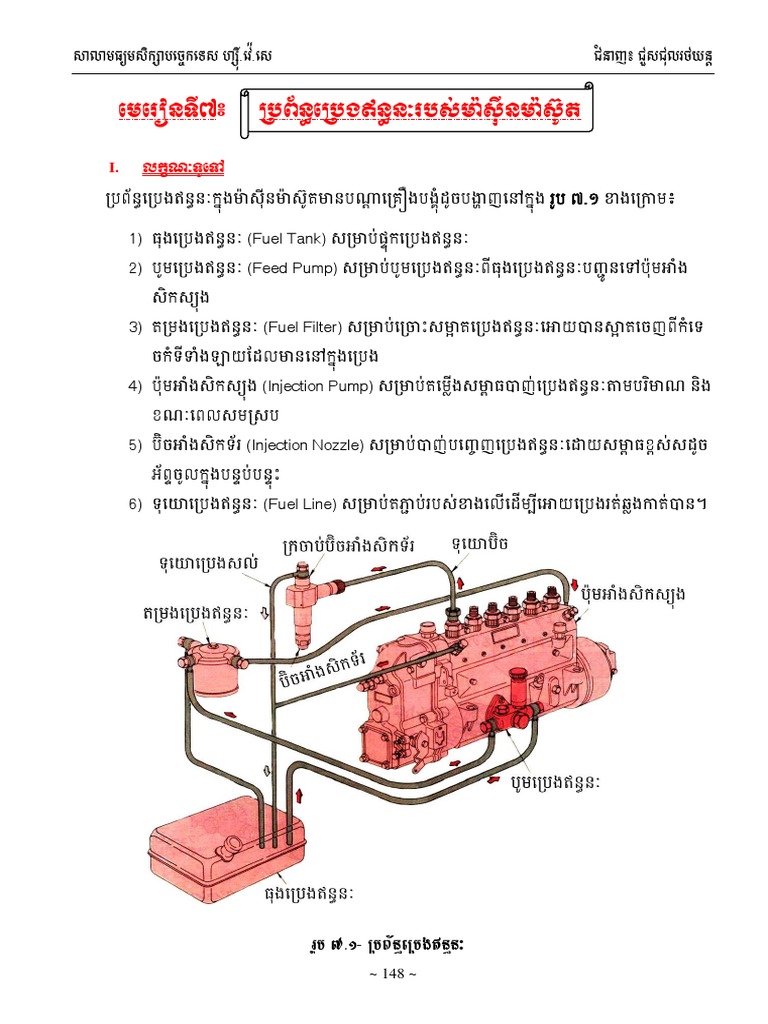 Lesson 07 Diesel Fuel System PDF | PDF