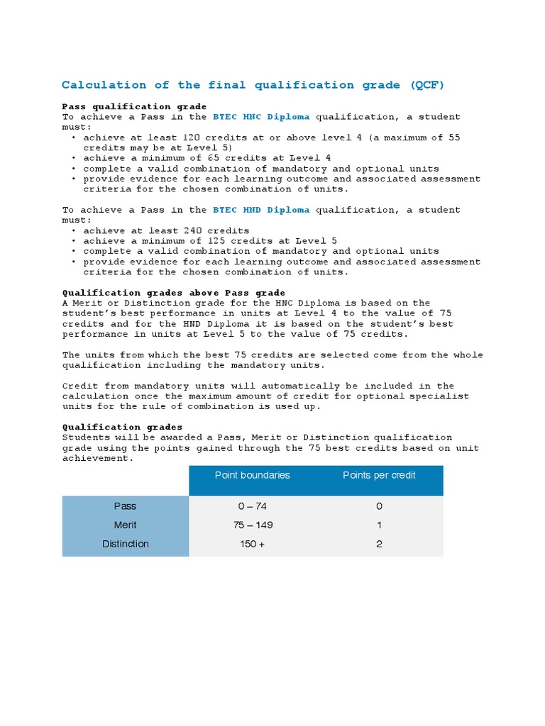 RQF Vs QCF Information Leaflet | PDF | Students | Government
