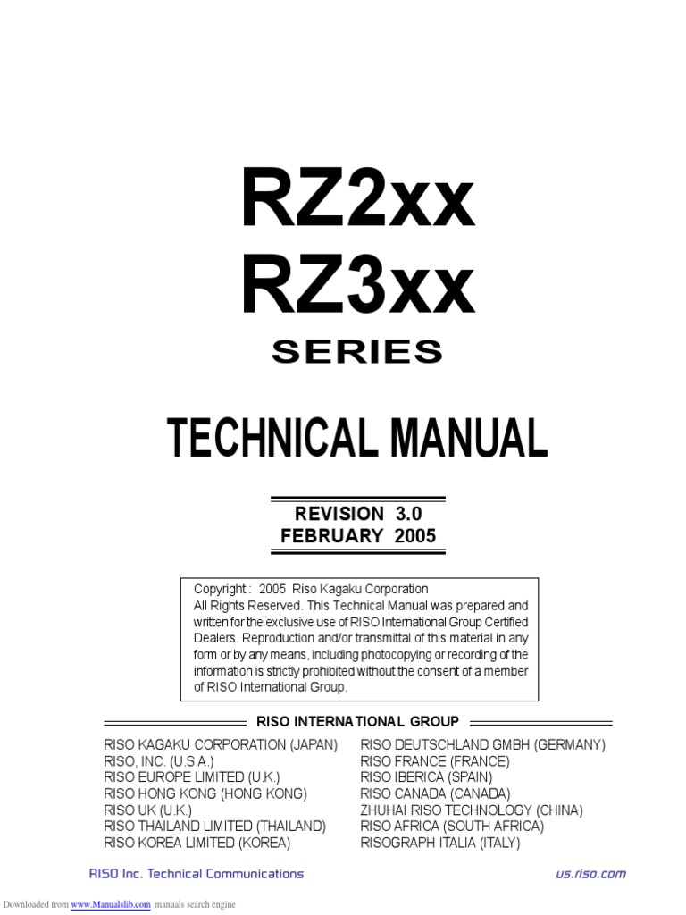 rz3xx Series PDF | PDF | Electrical Connector | Printer (Computing)