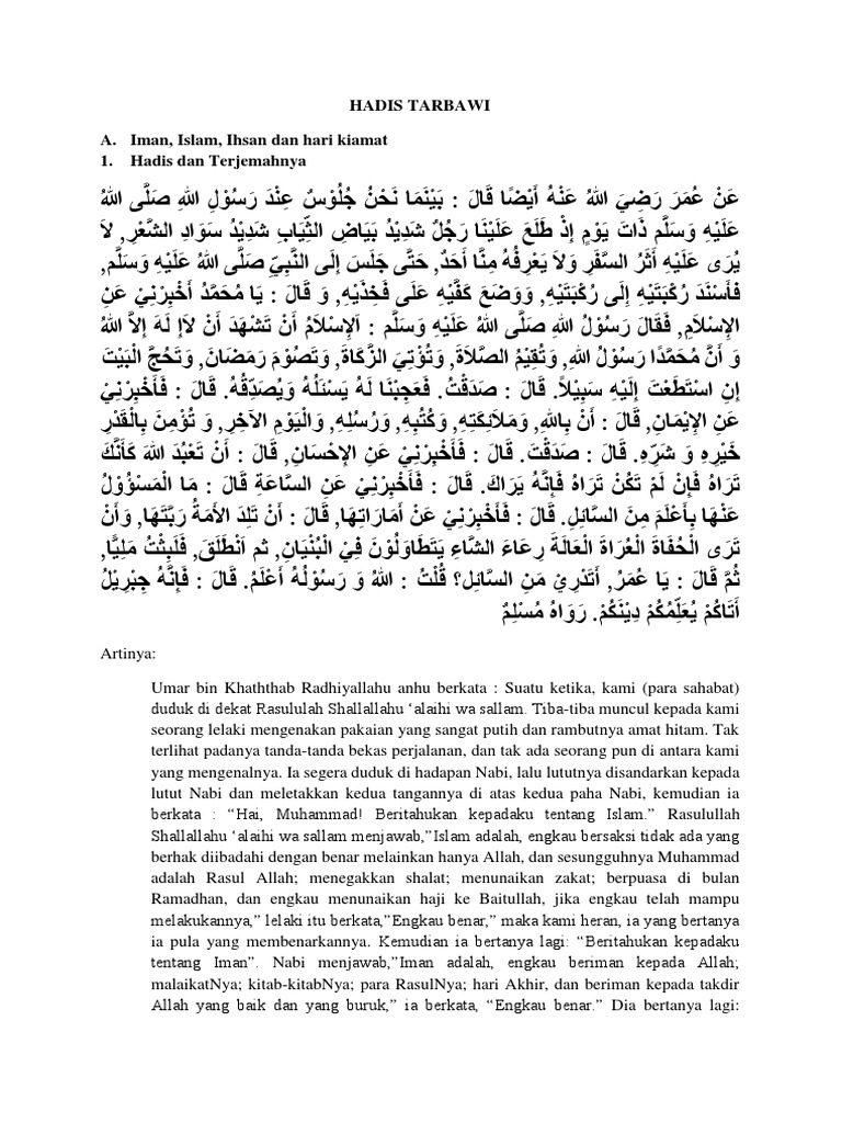 Hadits Tarbawi | PDF