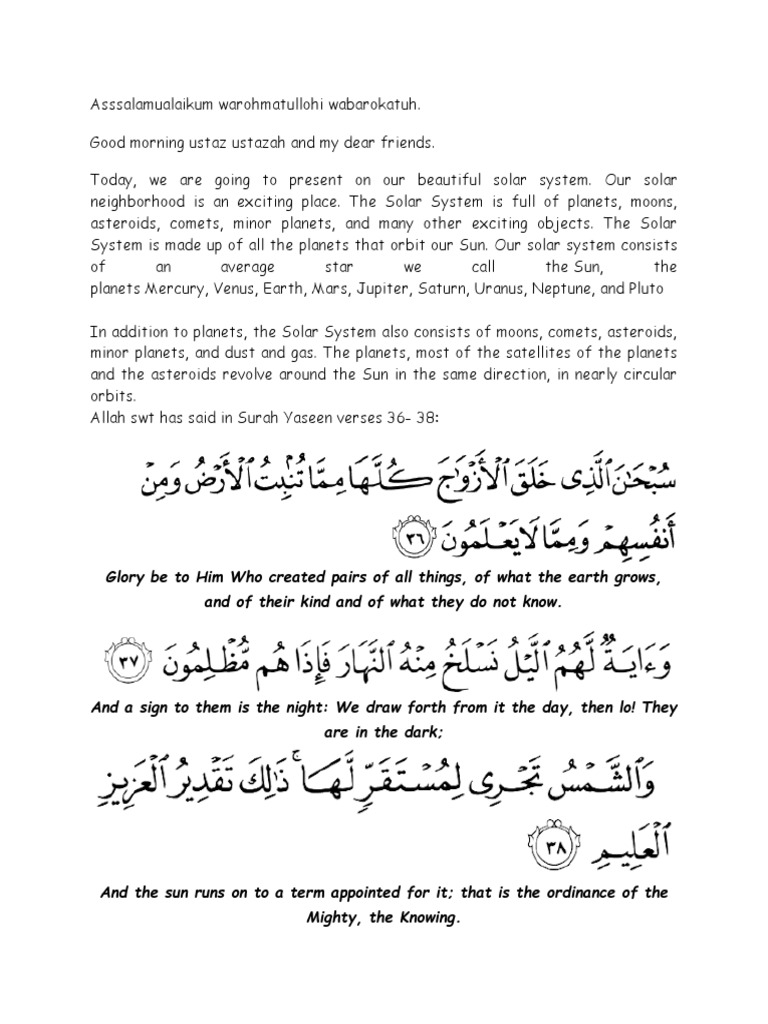 Script Solar Sytem | PDF | Planets | Natural Satellite
