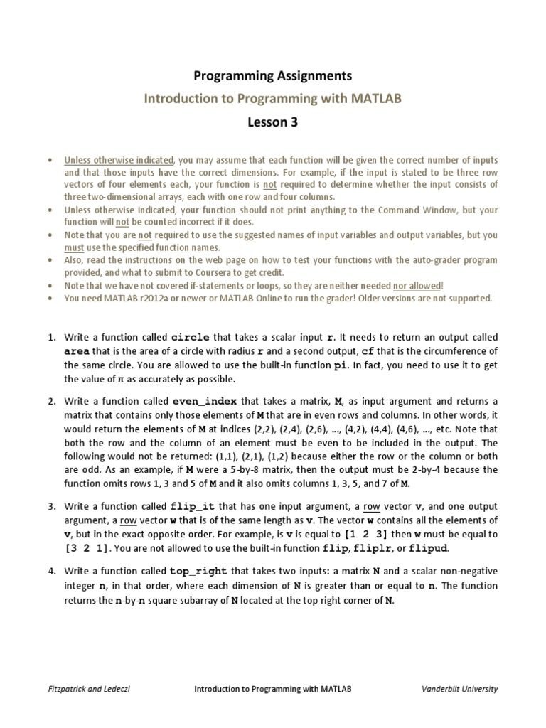 Hw 3 Pdf Euclidean Vector Matrix Mathematics 6723