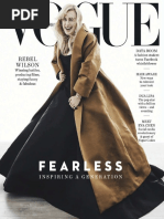 Vogue A Level Media Cheat Sheet | PDF | Vogue (Magazine) | Magazines