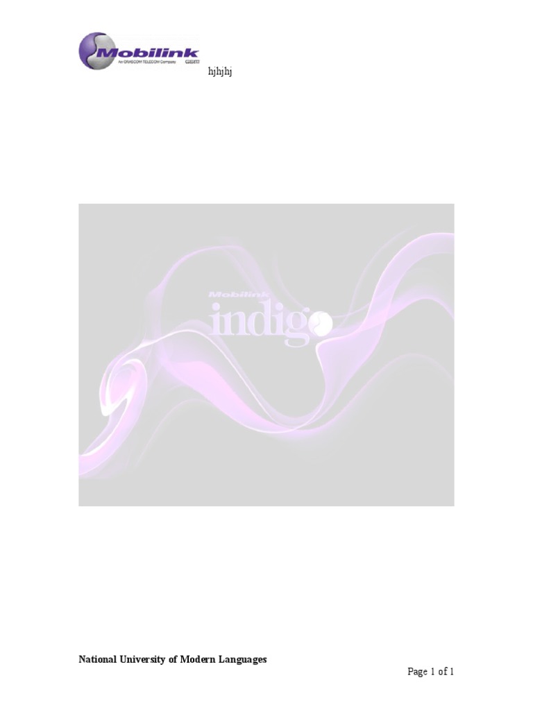 HJHJHJ: National University of Modern Languages | PDF