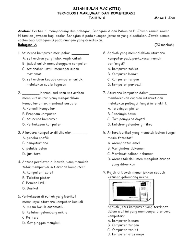 Ujian Mac1 | PDF
