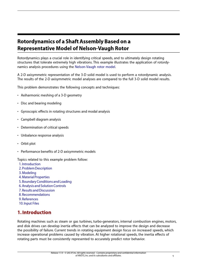 Rotrodynamics Sharcnet | PDF | Mechanical Engineering | Physics