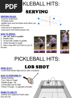 Beginner Pickleball Lesson Plan | PDF | Sports