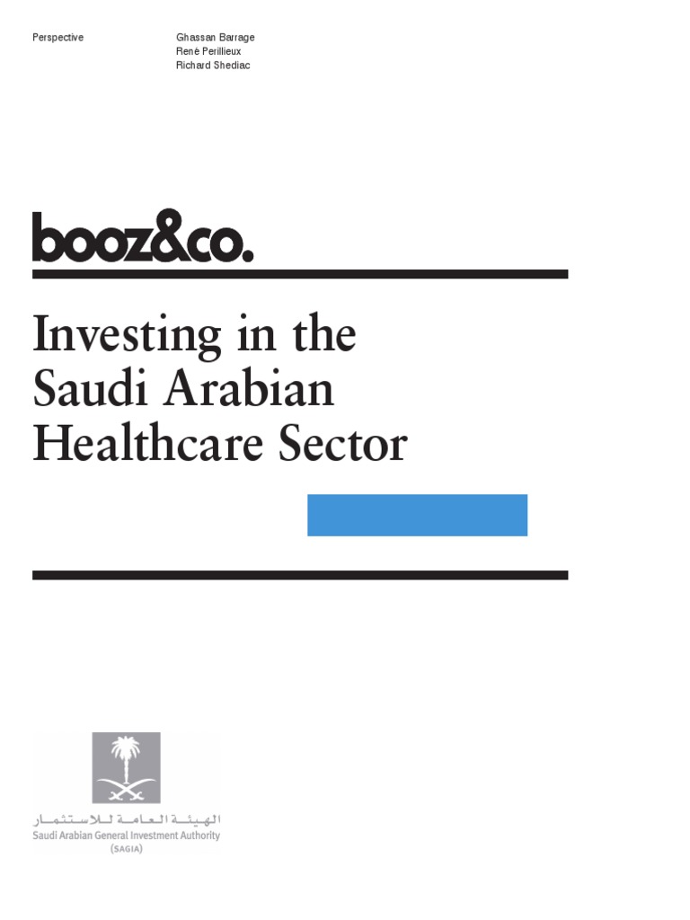 Investing in The Saudi Arabian Healthcare Sector FINAL | PDF | Saudi ...