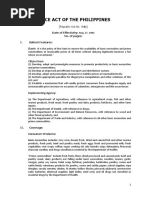Price Act No. 7581: Price Manipulation Rules | PDF | Social Science